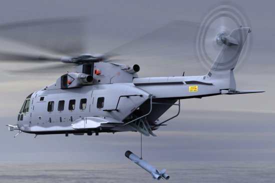 Airborne Mine Counter Measures EH101