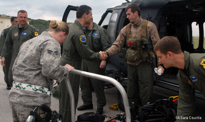 33rd RQS Return Home After Japan Earthquake