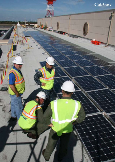 Jacksonville hangar going solar