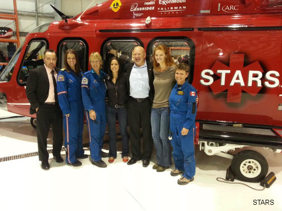 STARS new AW139 arrives in Calgary