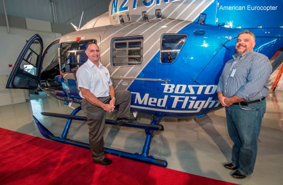 EC145 EMS delivered to Boston MedFlight