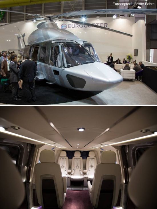 Eurocopter unveils EC175 VIP versions