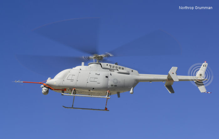 First Flight of MQ-8C Fire Scout