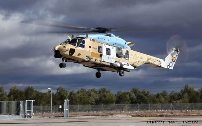 First Flight of a Spanish Built NH90