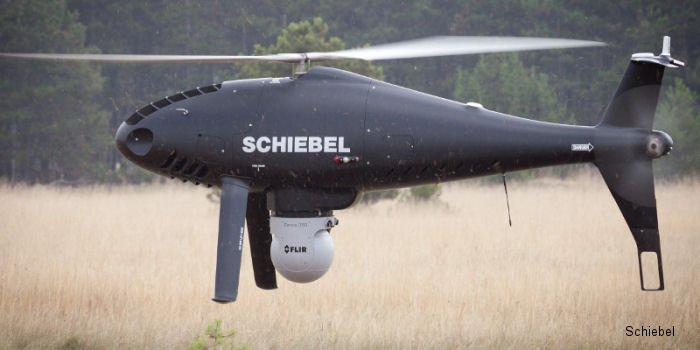 Schiebel Camcopter S-100 FLIR integration
