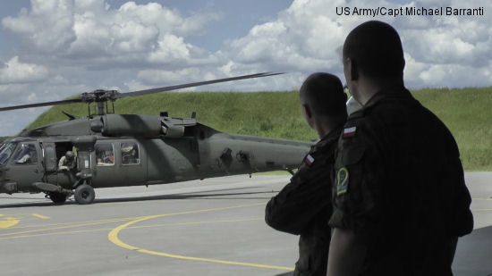 US Army 12th CAB arrive in Poland