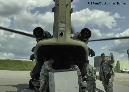 US Army 12th CAB arrive in Poland