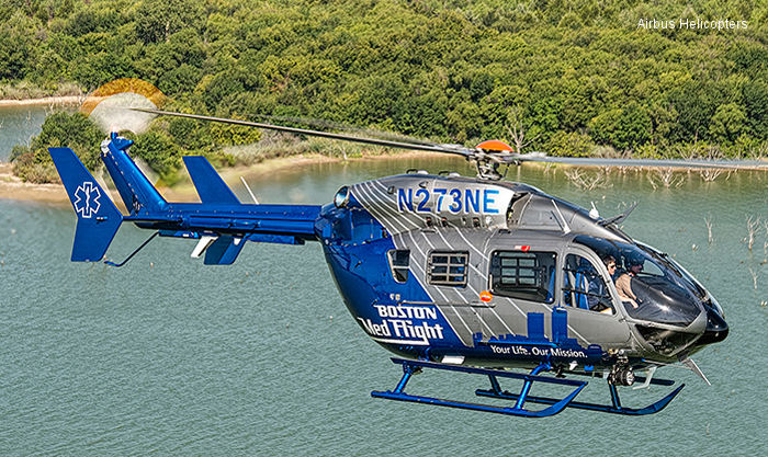 Boston MedFlight gets second EC145