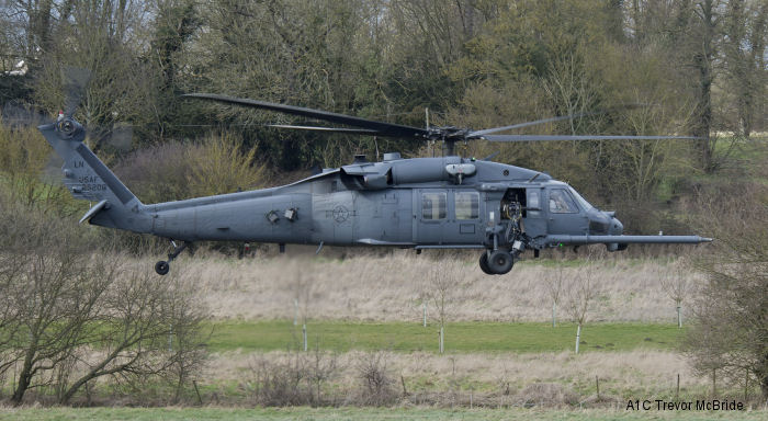 USAF Pave Hawks Training with RAF Tornados
