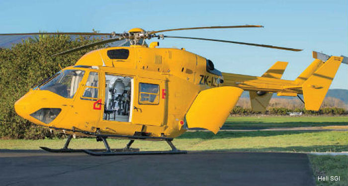 Heli SGI Import First BK117-850D2 Into Indonesia