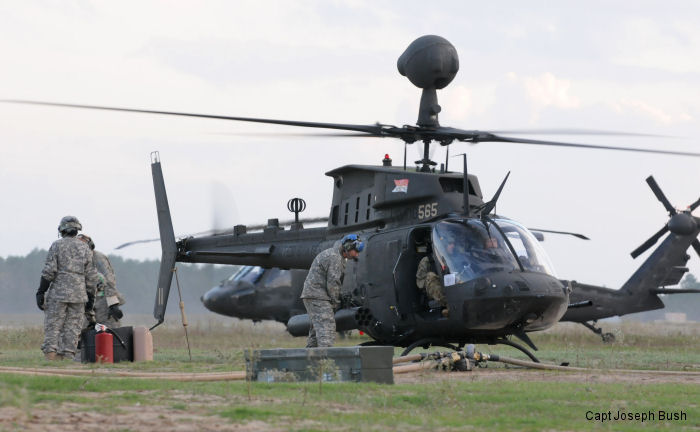 82nd Airborne Kiowa Last Flight at JRTC