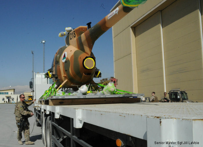 First Six MD530F Cayuse Warrior to Afghan Air Force