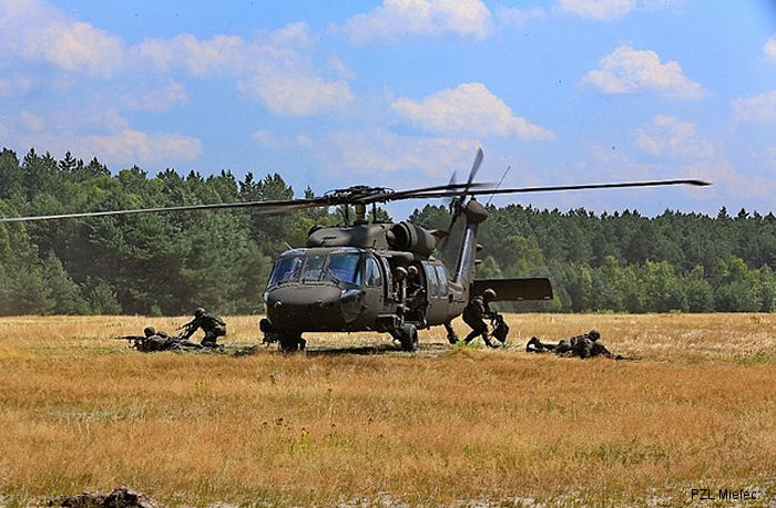 American and Polish troops Training at Nowa Deba