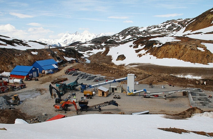 S-64 Aircrane to Work at Brucejack Mine in Canada