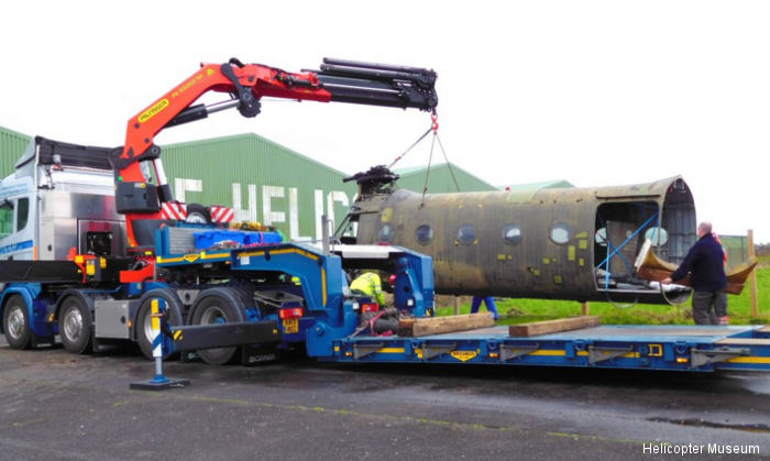 Piasecki H-21 Flying Banana at the Helicopter Museum