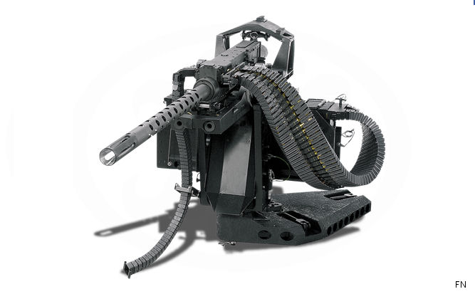 Testing New Machine Gun for USAF Pave Hawk