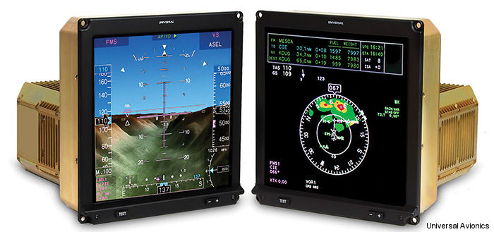 Universal Avionics Upgrade for Sultan of Johor S-76B