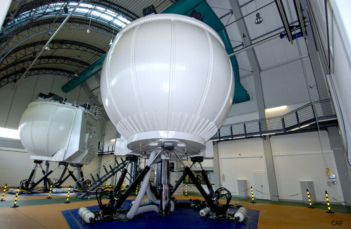 CAE Simulators for UK MFTS Program H135/H145