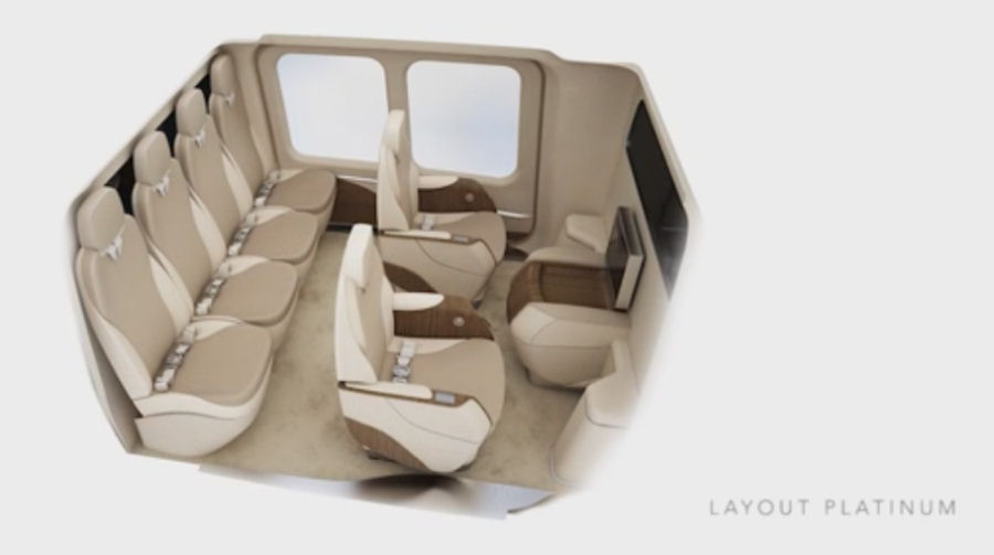 Mecaer to Display AW169 Interior