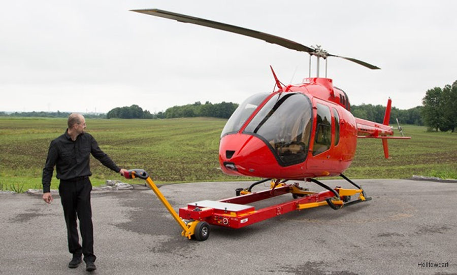 Helitowcart Heli Carrier Now for the Bell 505