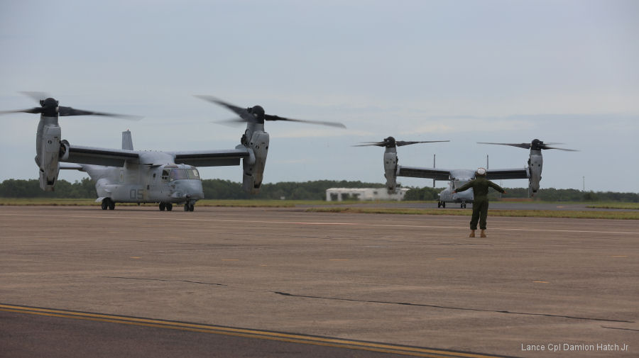 USMC Ospreys Complete First Trans-Pacific Flight
