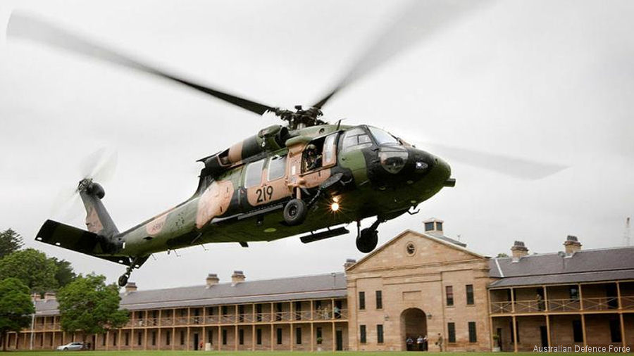 Army Black Hawks for the NSW Rural Fire Service