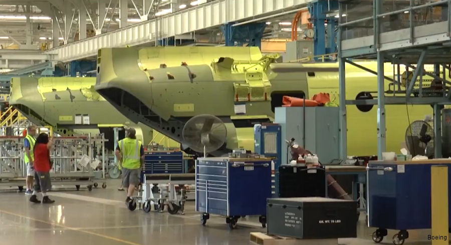 First Chinook Block II Moves to Final Assembly