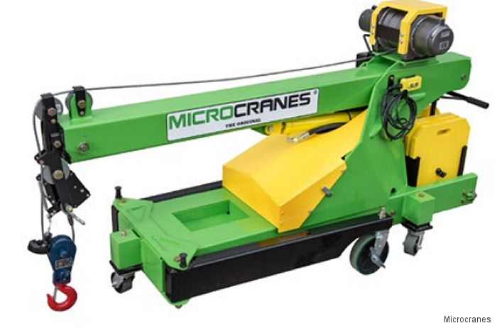 Aircraft Maintenance Portable Hoist by Microcranes