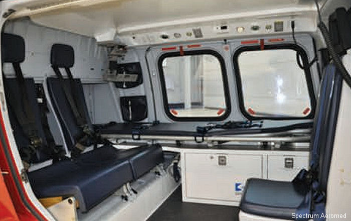 Air Ambulance Interior for the AW109SP