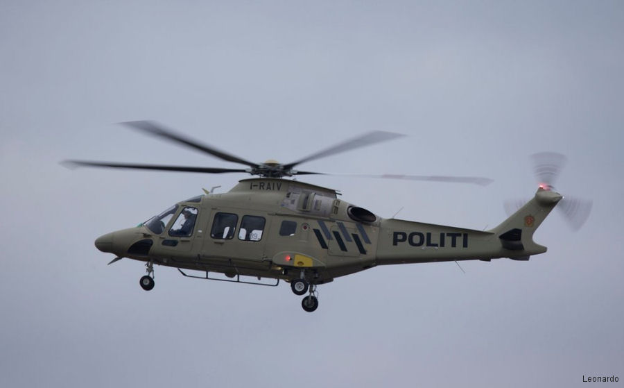 First Flight of Norwegian Police AW169