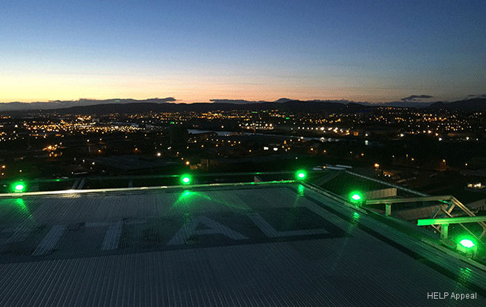 QEUH Glasgow Hospital has 692 Landings in 3 Years