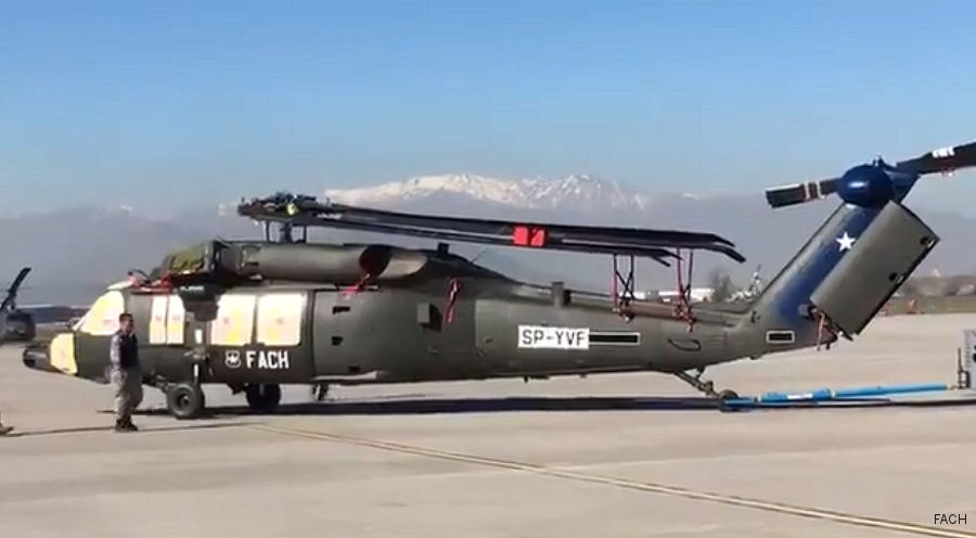 Chile Received First Three S-70i Black Hawk