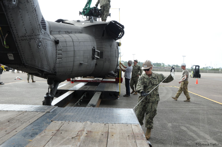 Seabees Lift HH-60L Black Hawk