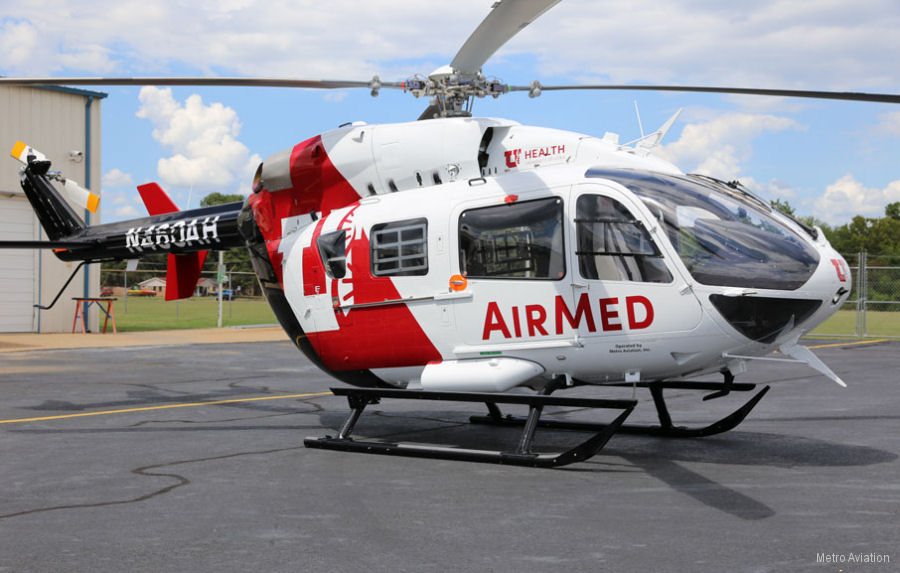 Metro Aviation EC145e for University of Utah Air Med