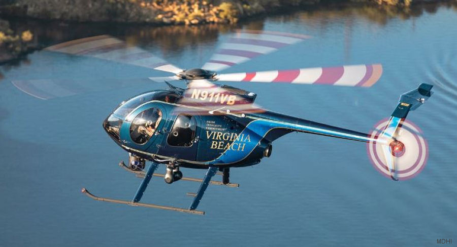 Virginia Beach Police Gets MD530F