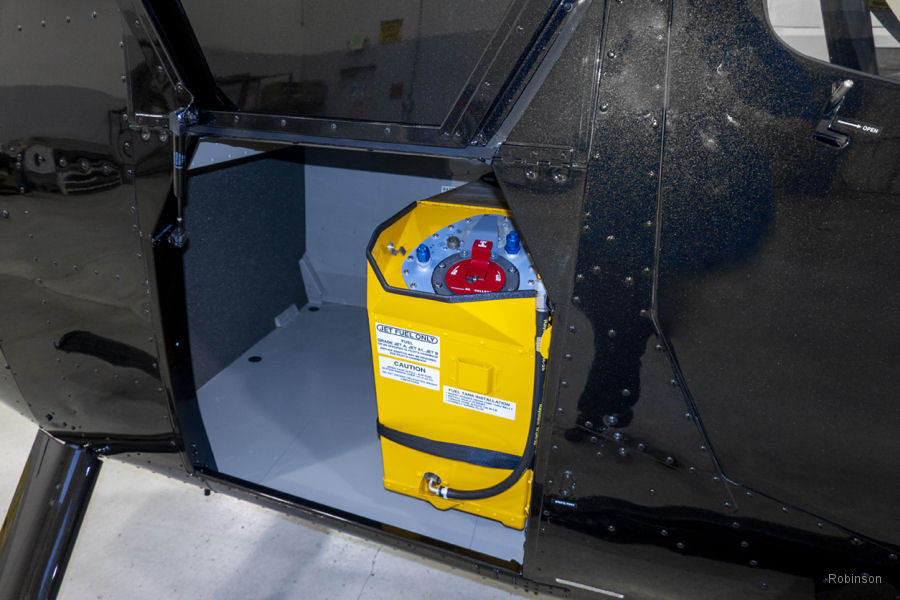 New Slimline Auxiliary Fuel Tank for R66