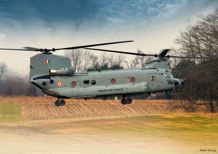 CH-47F Chinook in Bharatiya Vayu Sena