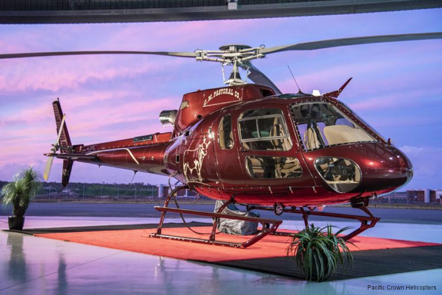 Refurbished VVIP AS350 B3+ in Australia