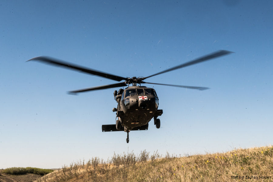 DUSTOFF Crew in MEDEVAC Mission in Slovenia