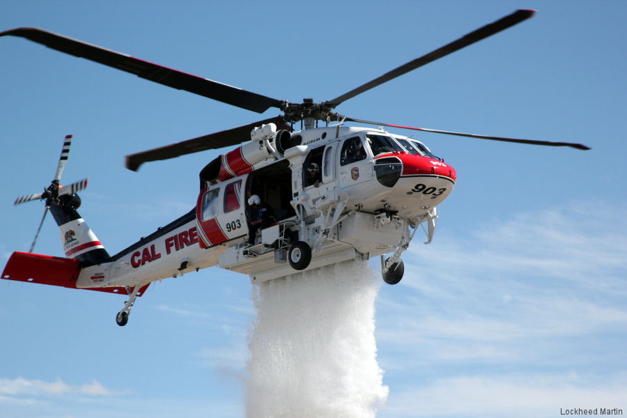 Three New Firehawk Helicopters for California