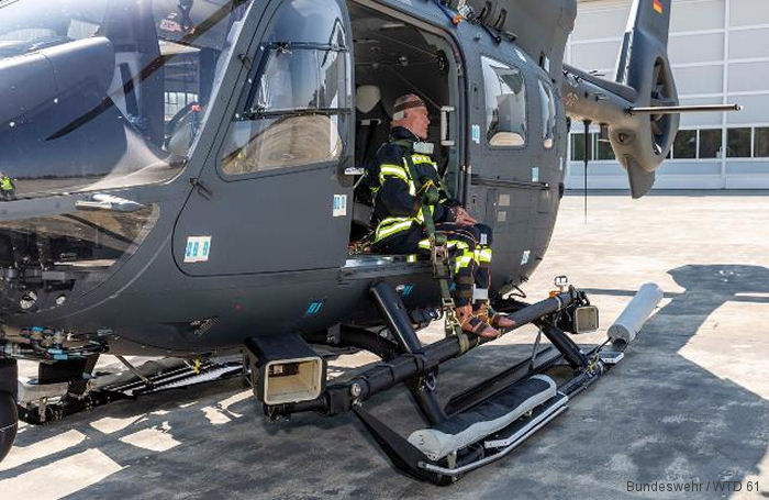 Flares Decoys Tested on German H145M