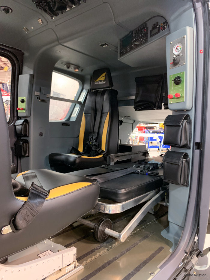 First EC135T3H Medical Interior
