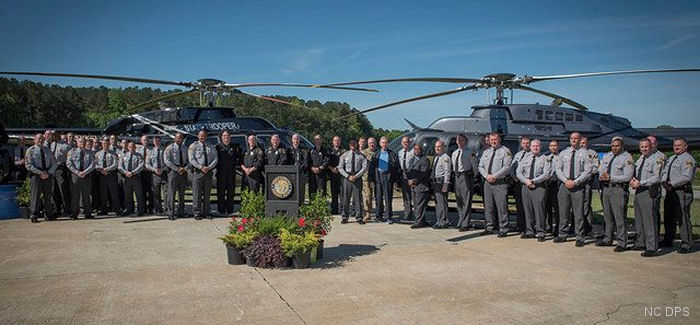 North Carolina State Highway Patrol Unveils Bell 407