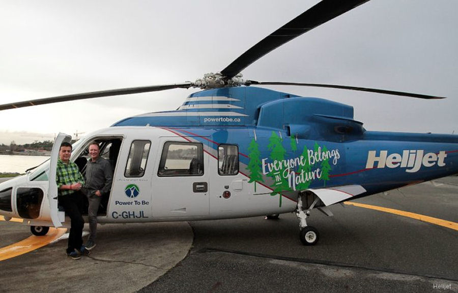 Helijet Sponsoring “Power To Be”