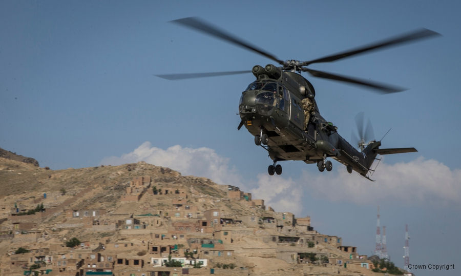 RAF Puma Reached 1600 Days in Afghanistan