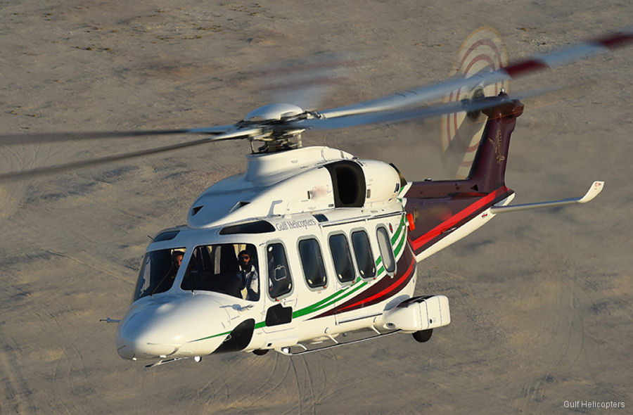 AW189 in Gulf Helicopters