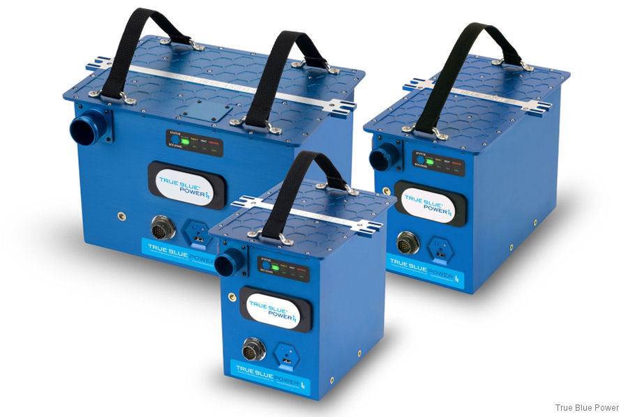 Battery for helicopters