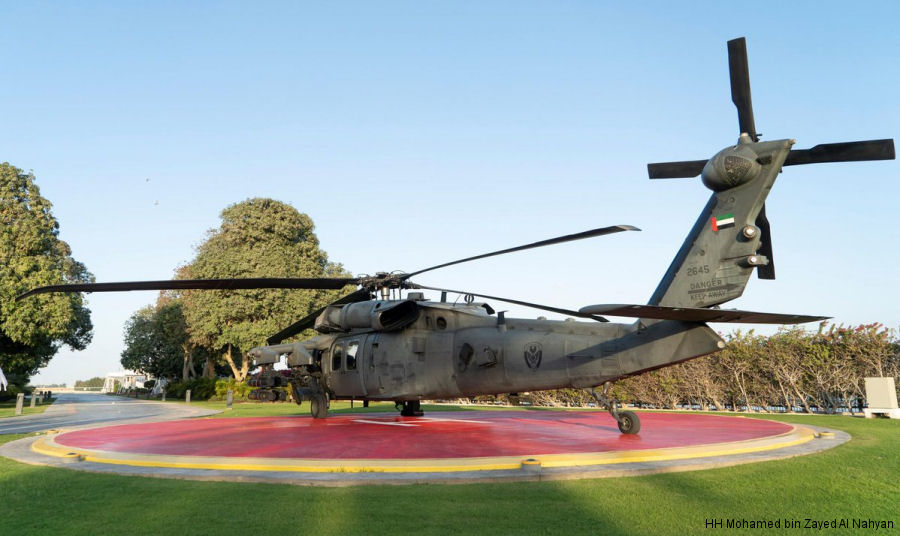 UAE Unveiled Armed Black Hawk