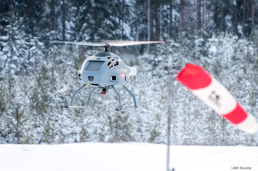 Royal Canadian Navy Acquired UMS Skeldar V-200 Drone