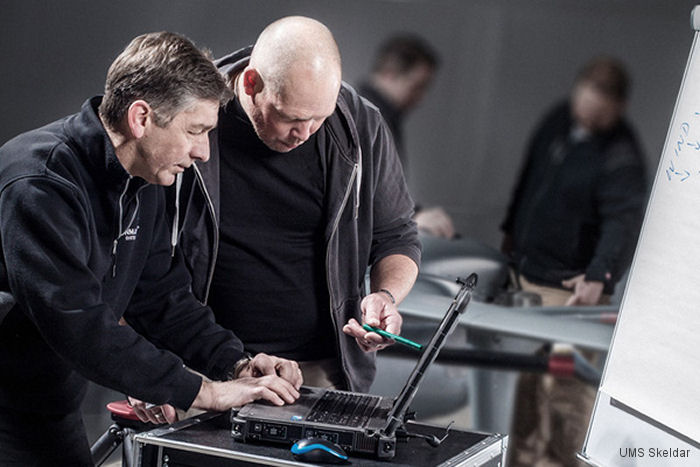 Drone UMS Skeldar at DSEI 2019